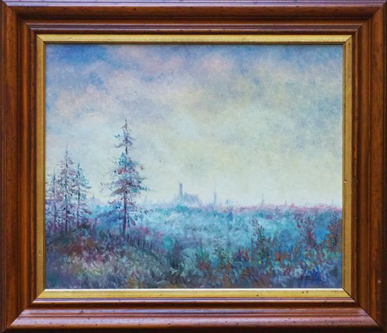Claude SICARD (XXe) Limoges le soir - auctions & price archive